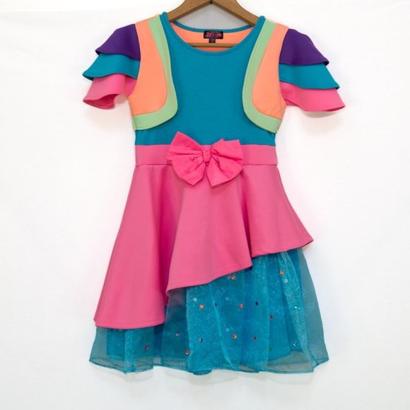 JoJo Siwa | Dresses | Jojo Siwa Closet Multi Neon Birthday Celebration ...